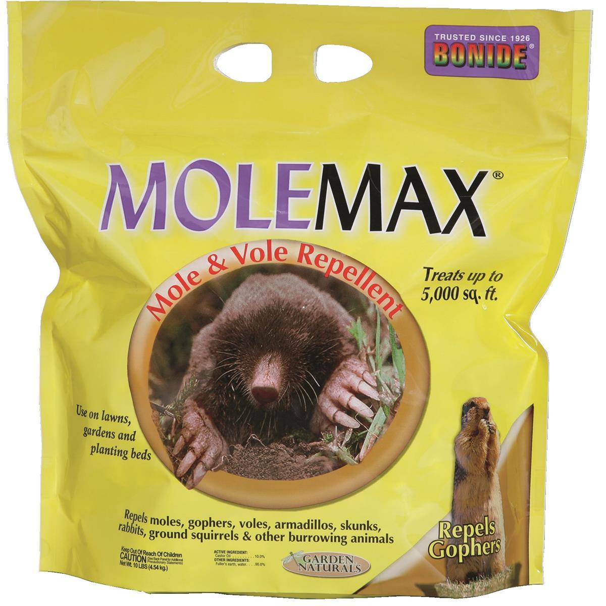 Buy Bonide MoleMax Mole and Vole Repellent Online | Garden Goods Direct